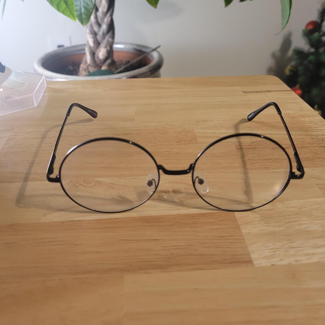 Cute Circle Glasses Great For Cosplay Costumes Depop
