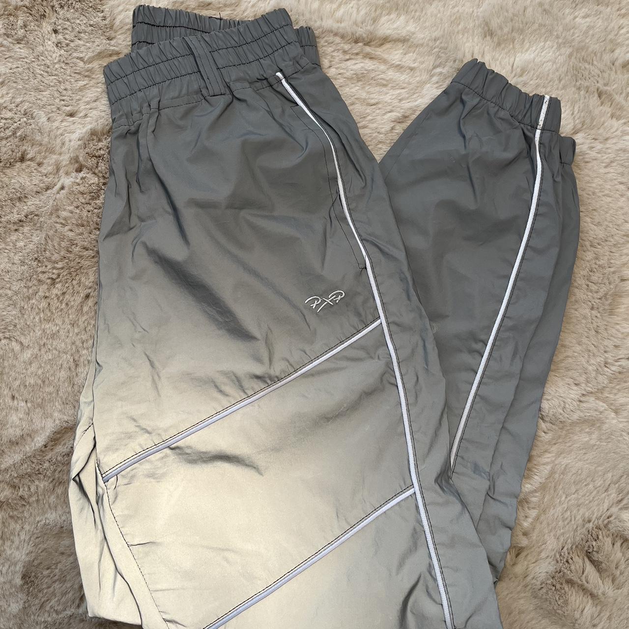 Reflective joggers, cool af 😎 size 6/8 #reflective... - Depop
