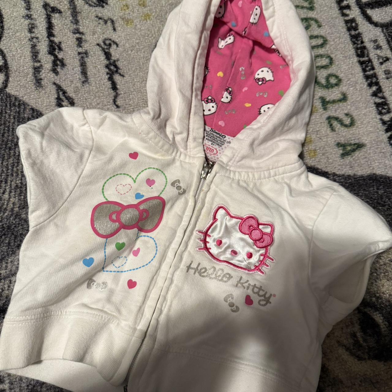 Adorable Hello Kitty zip up jacket for baby #kawaii... - Depop