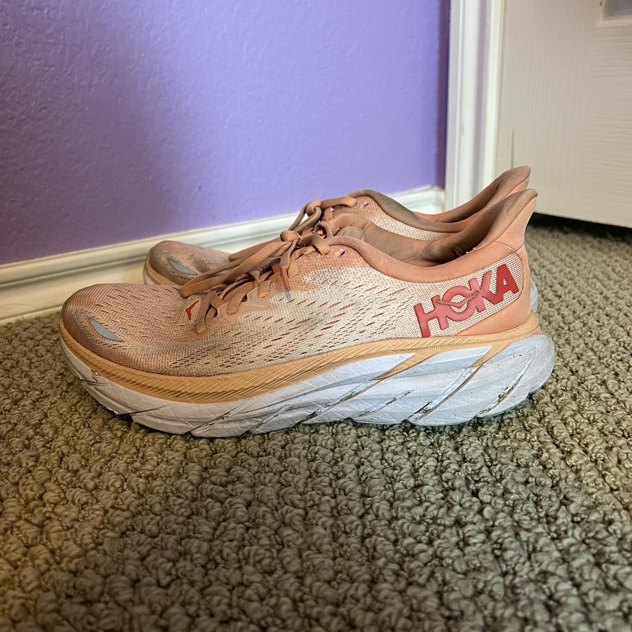 Pre loved hoka running shoes! 🧸 size: W8 🧸... - Depop