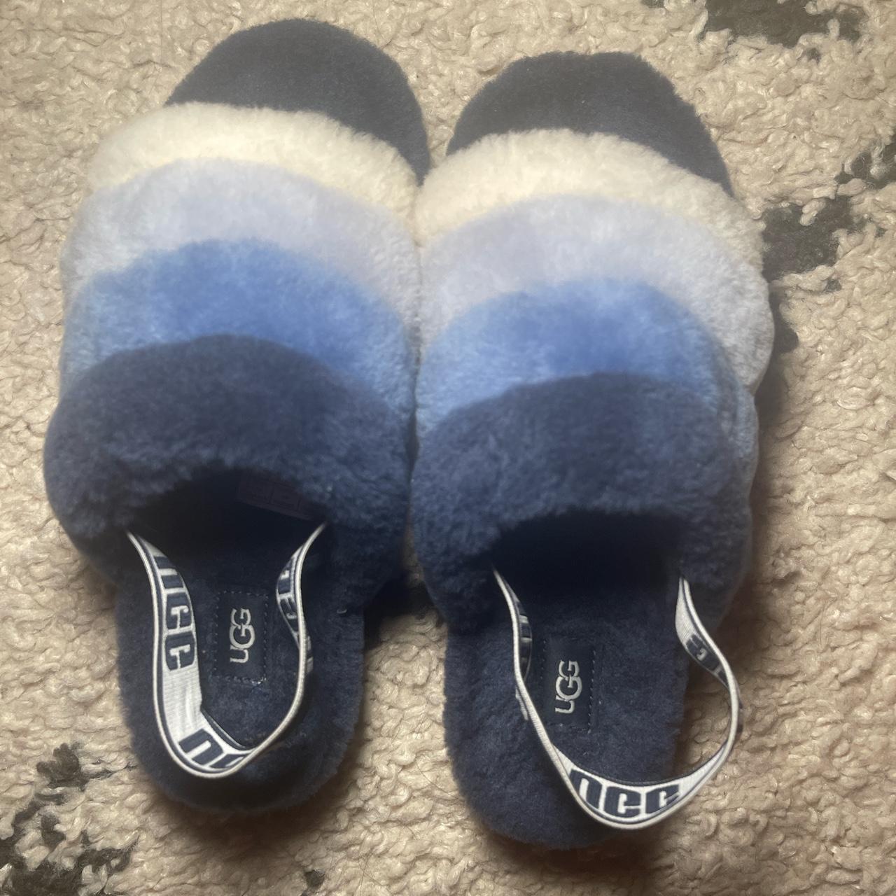 UGG platform slides -worn a couple times, but in... - Depop