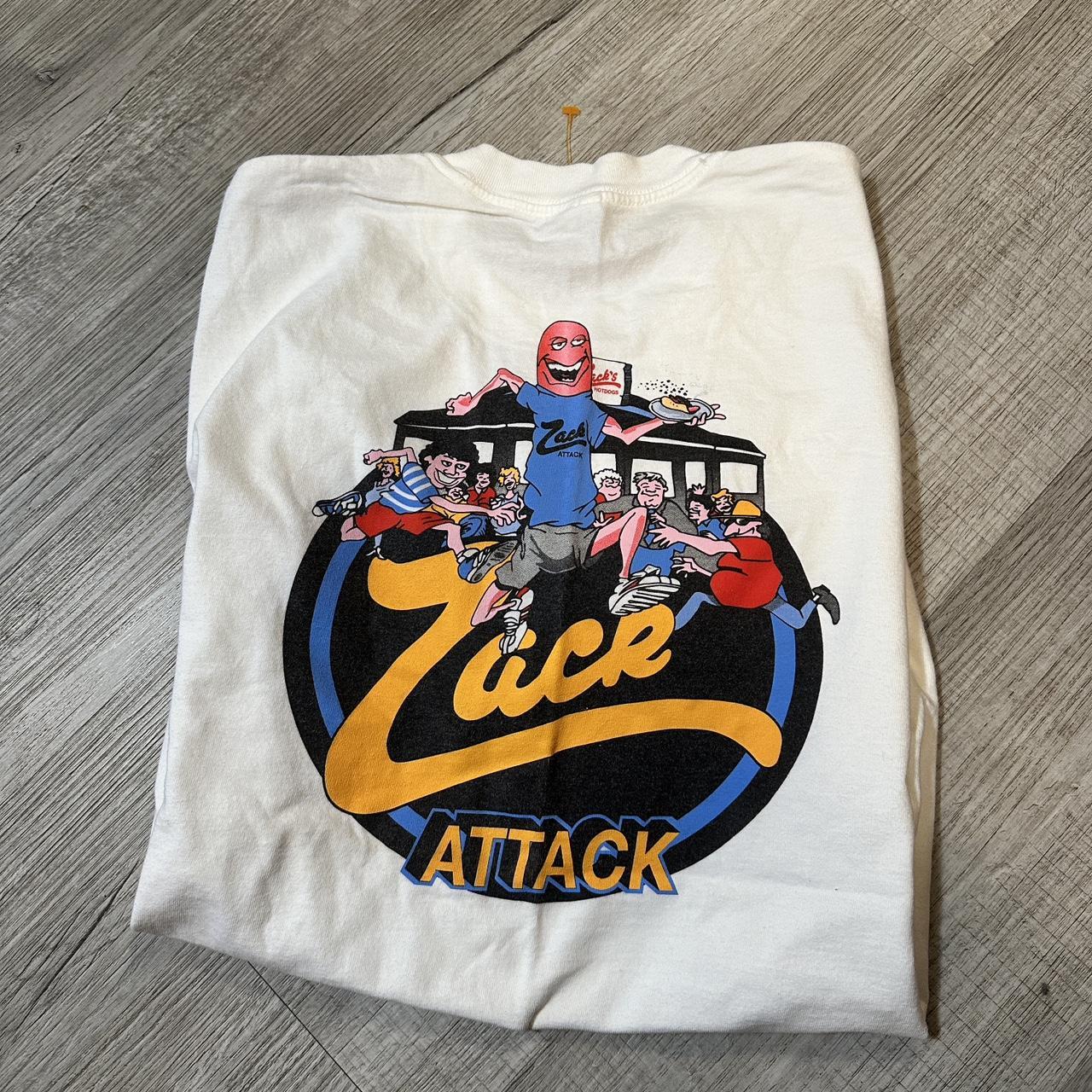 Vintage “Zack Attack” tee Offer Super dope and cool... - Depop