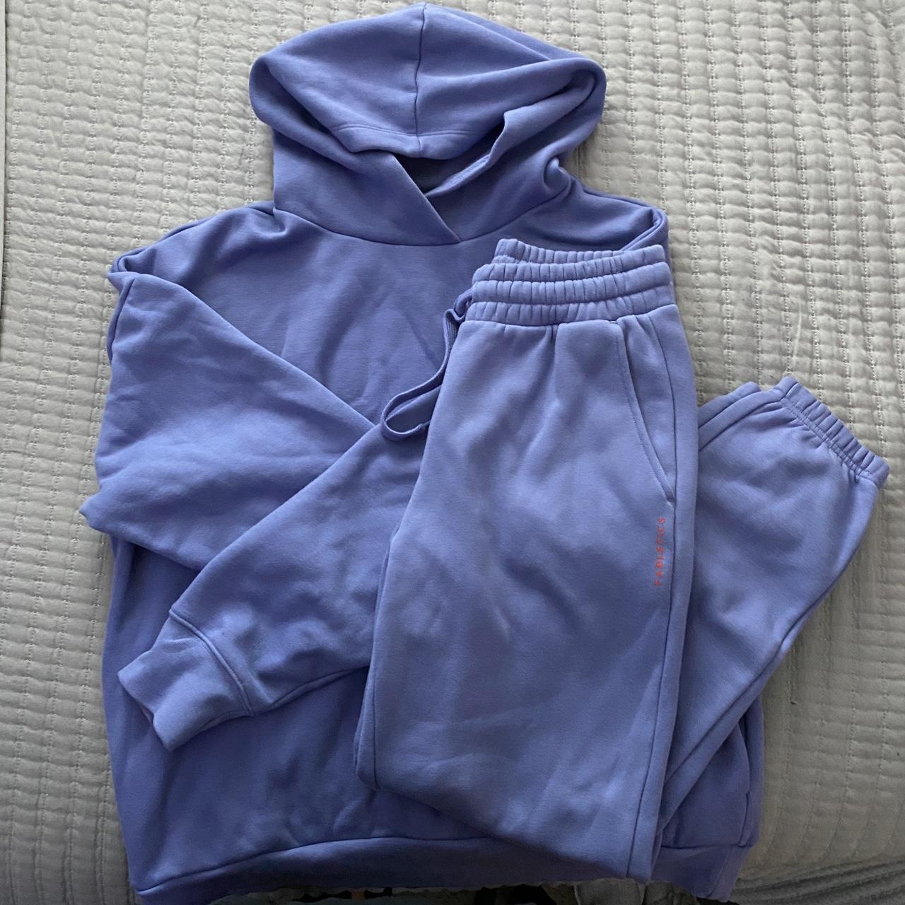 FABLETICS PURPLE HOODIE+SWEATS SET •super soft and... - Depop
