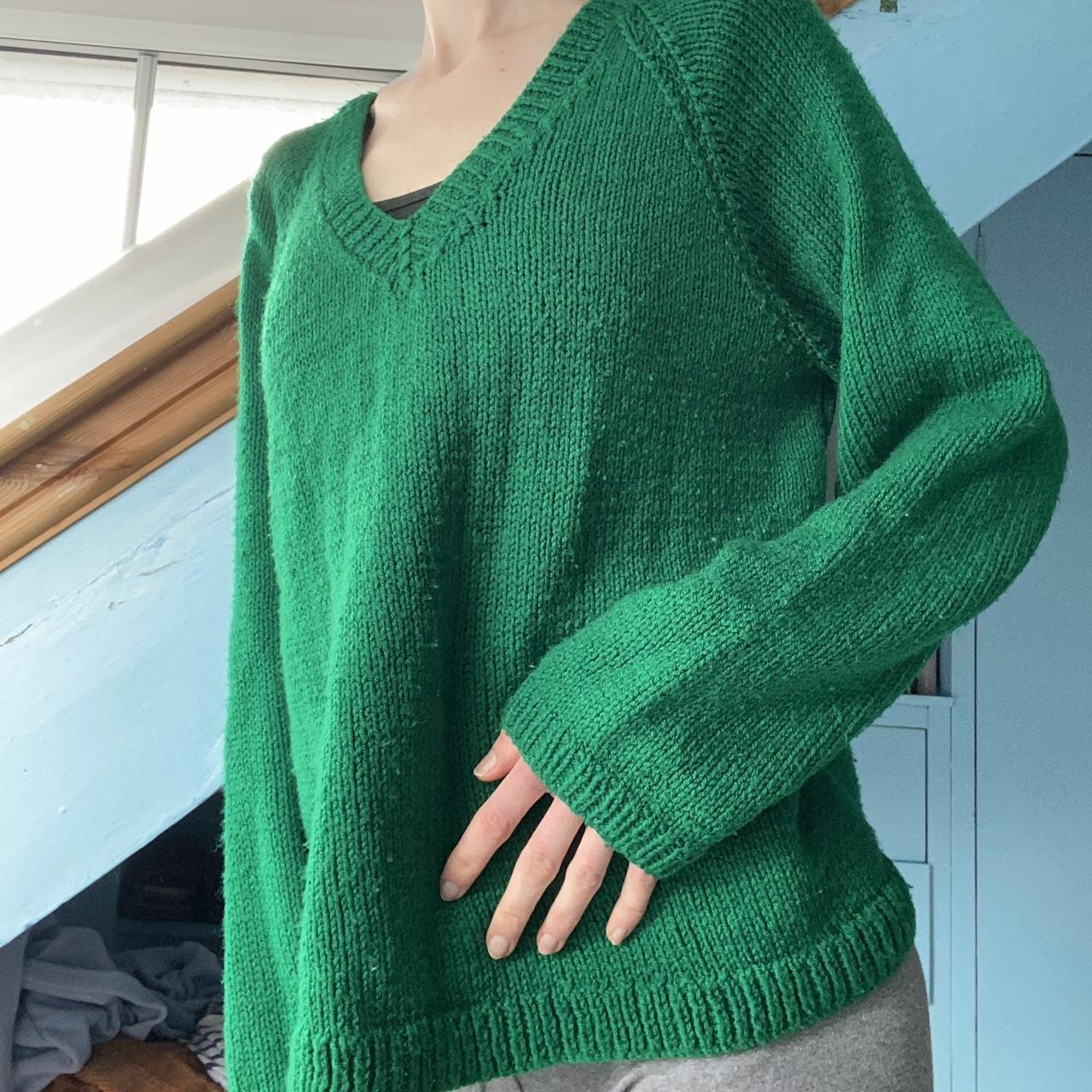 Women's Green Jumper | Depop