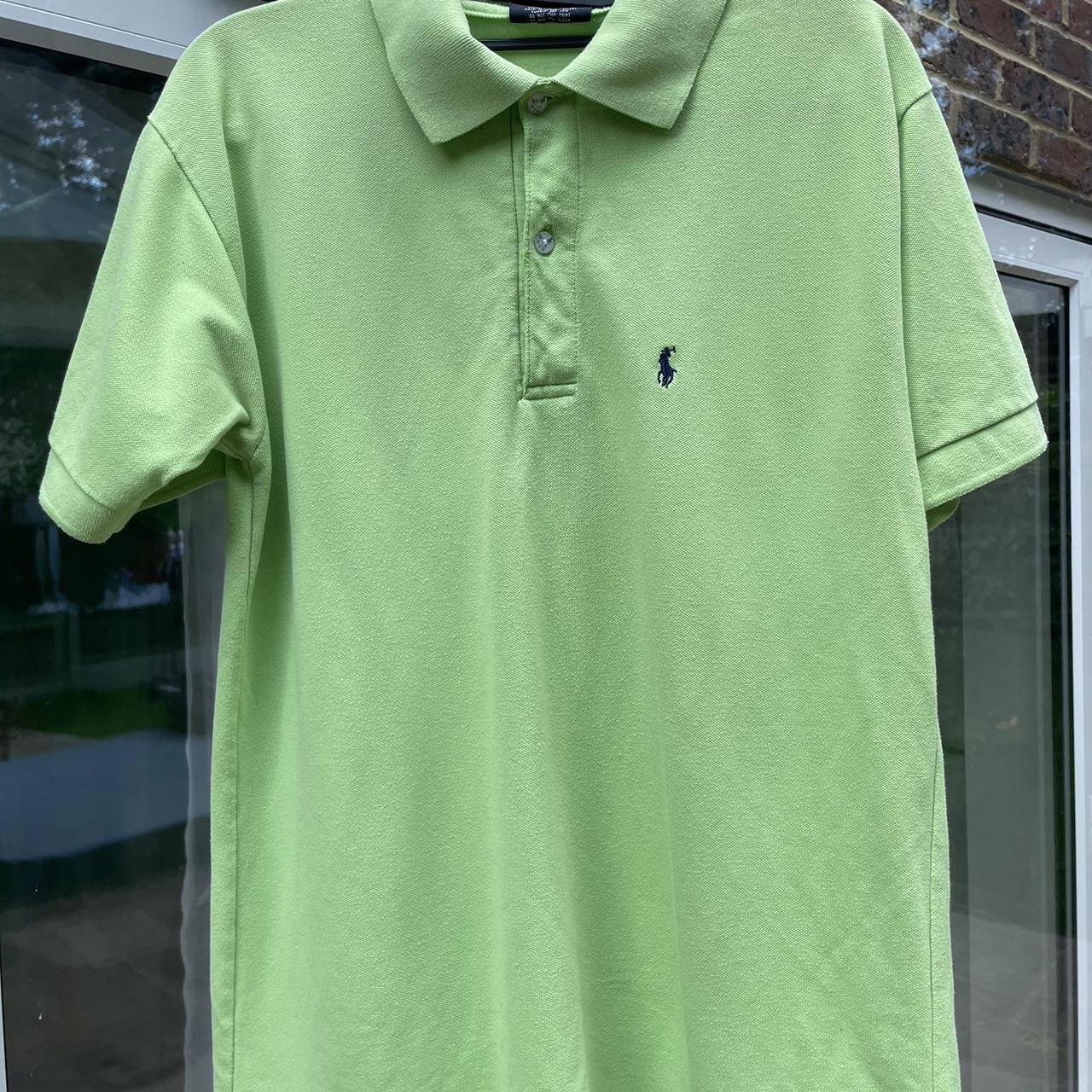 Ralph Lauren, light green, Polo shirt - Depop