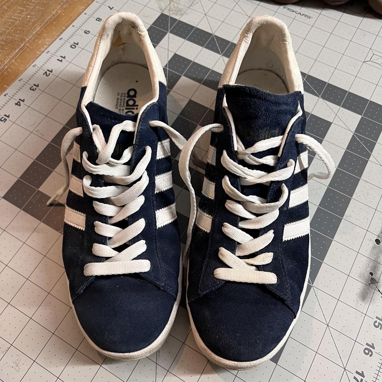 Vintage 2002 Adidas Campus Size 11 Some slight... - Depop