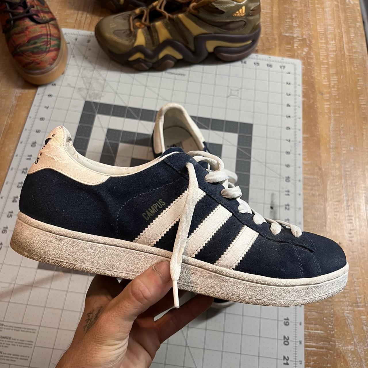 Vintage 2002 Adidas Campus Size 11 Some slight... - Depop