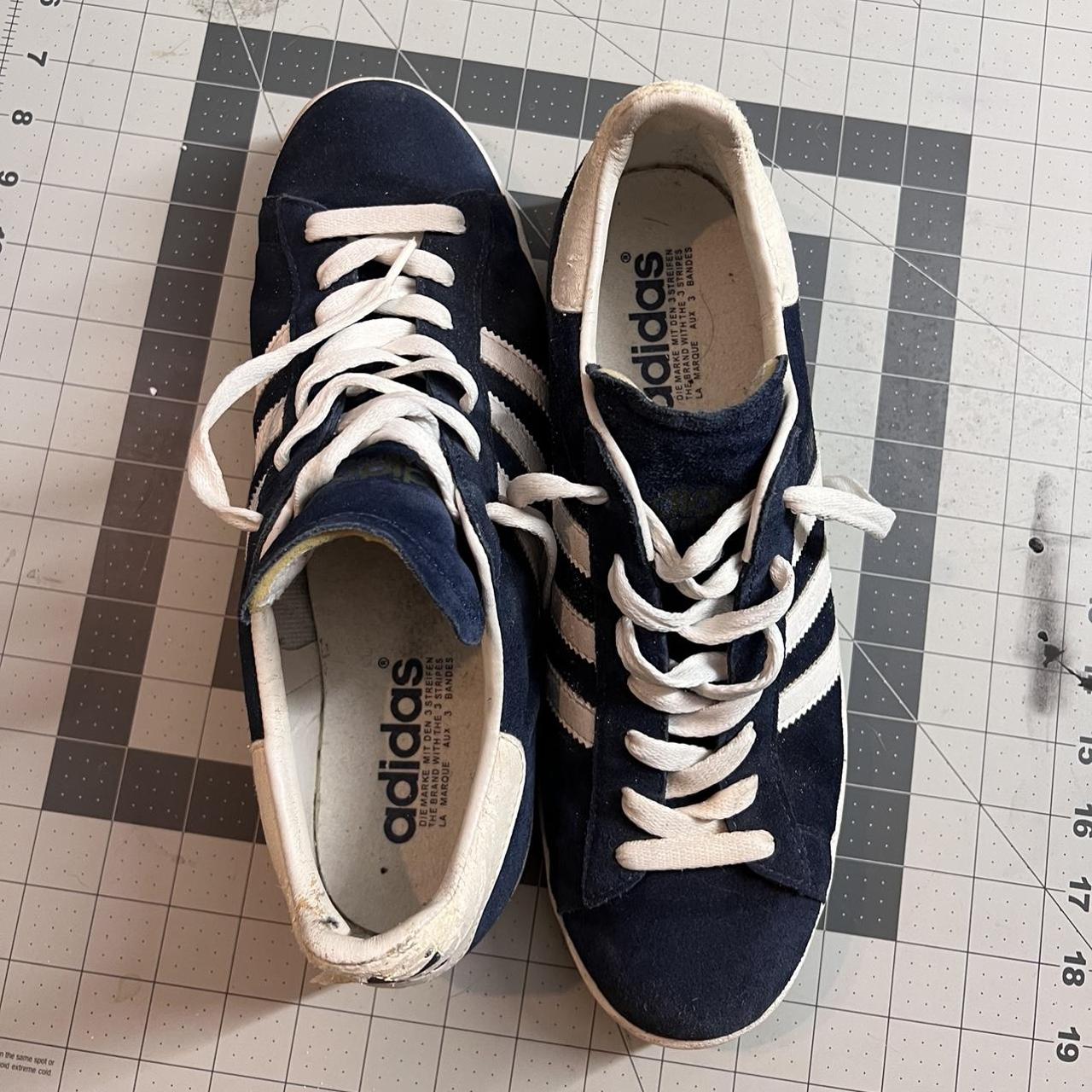 Vintage 2002 Adidas Campus Size 11 Some slight... - Depop