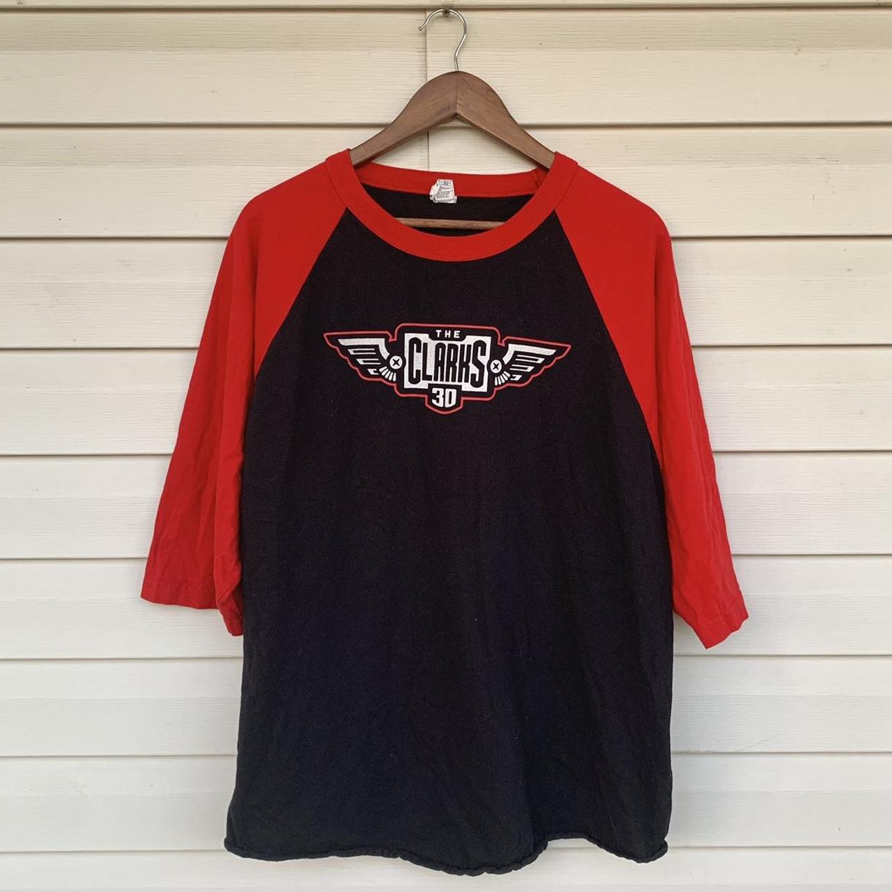 Vintage The Clarks 30th Anniversary Jersey Shirt Blk... - Depop