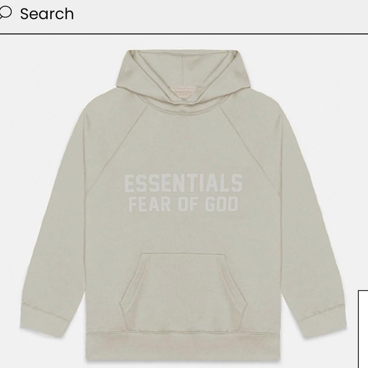 Authentic Essentials hoodie Spring 2023 in the color... - Depop