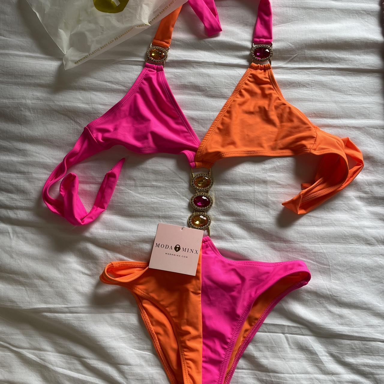 Moda minx swimsuit. Sweet like candy love heart... - Depop