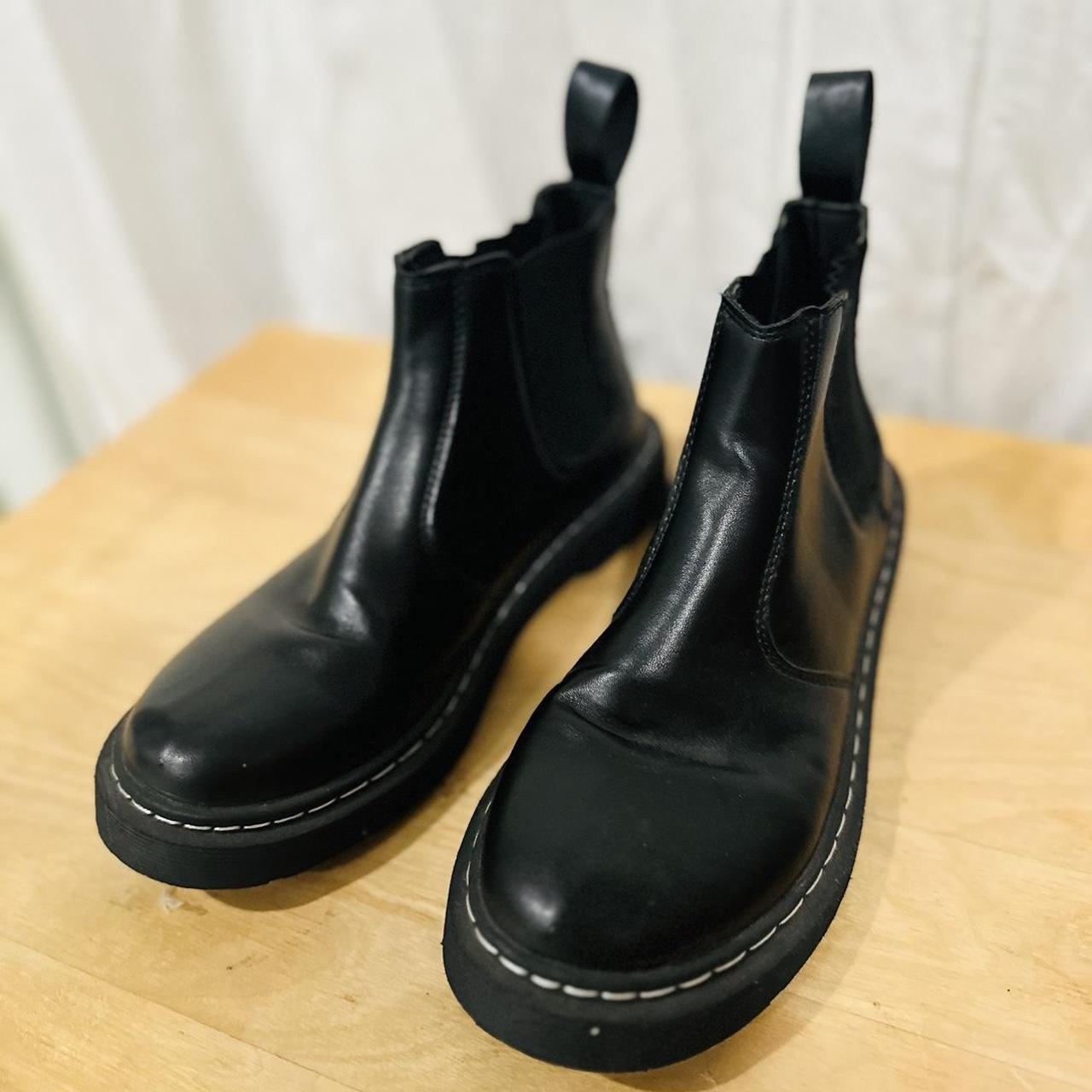 doc-martens look alike (way lighter though) never... - Depop