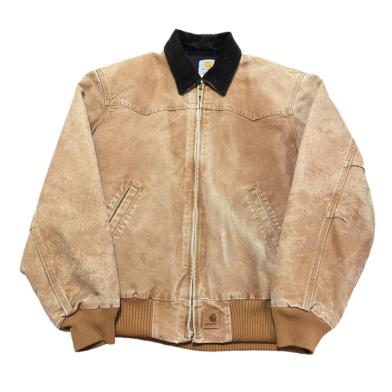 Men’s Carhartt J14 BRN Western Winter Jacket Coat... - Depop