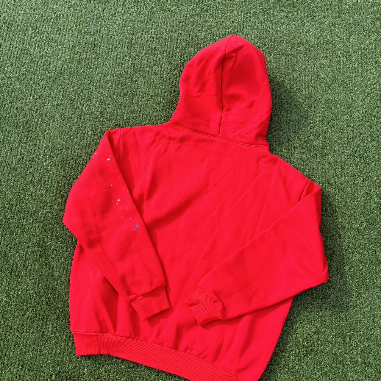 Sp5der Hoodie Red Angel •Brand new♦️ •Size M •Og all - Depop