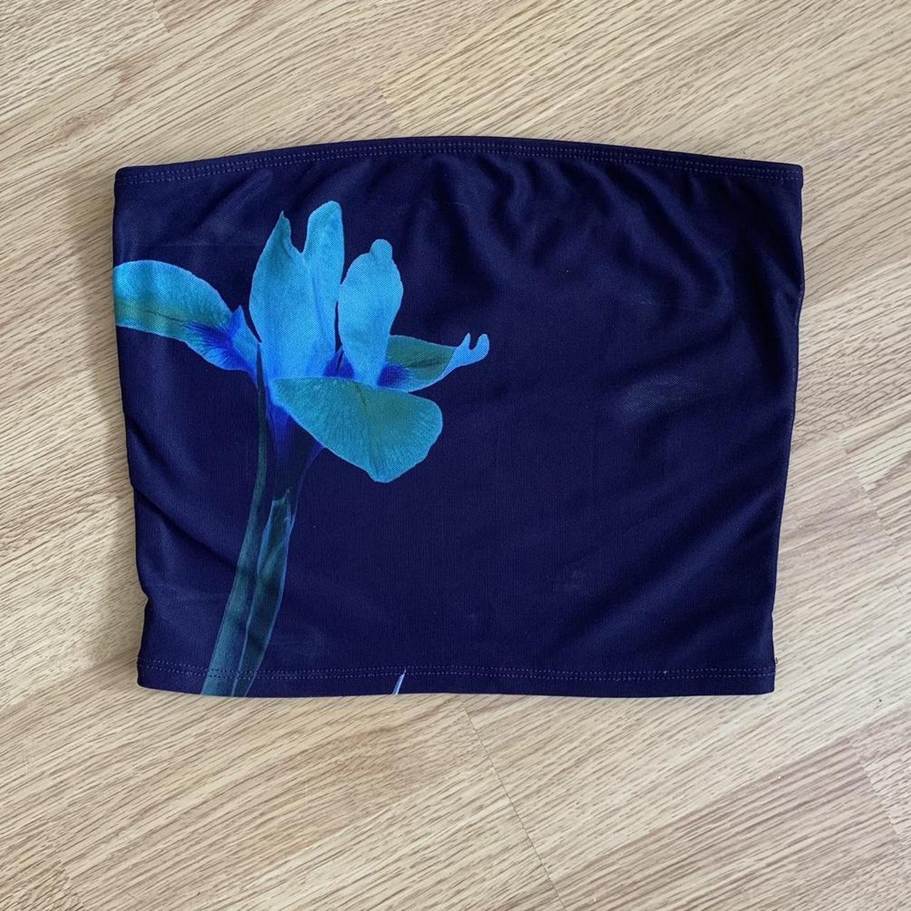 brand new motel rocks flower print bandeau top only... - Depop