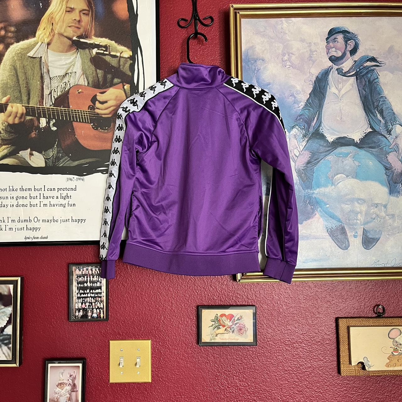 Kappa Youth Jacket -Tag says 10 years. Could fit a... - Depop