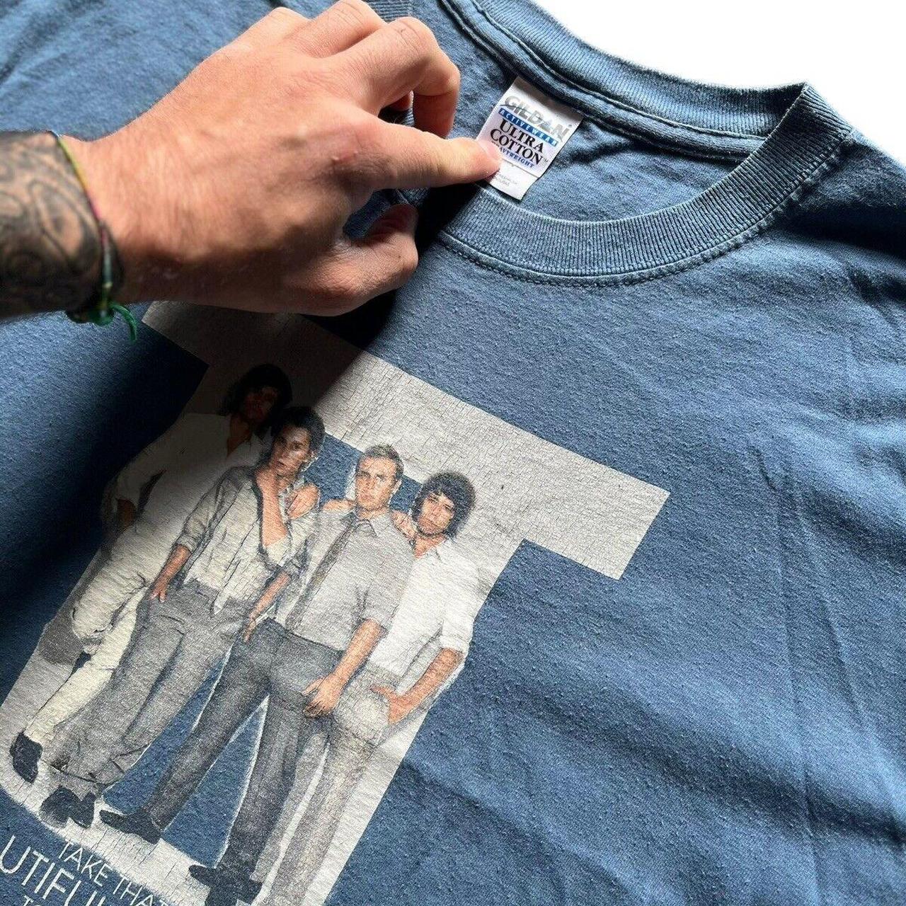 TAKE THAT BEAUTIFUL WORLD TOUR 2007 T-Shirt X-LARGE... - Depop