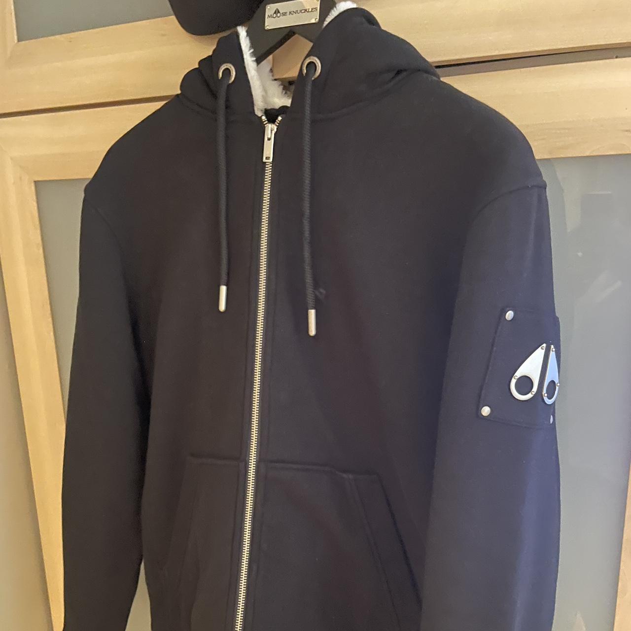 Moose Knuckles Classic Bunny 3 Hoodie Condition-... - Depop