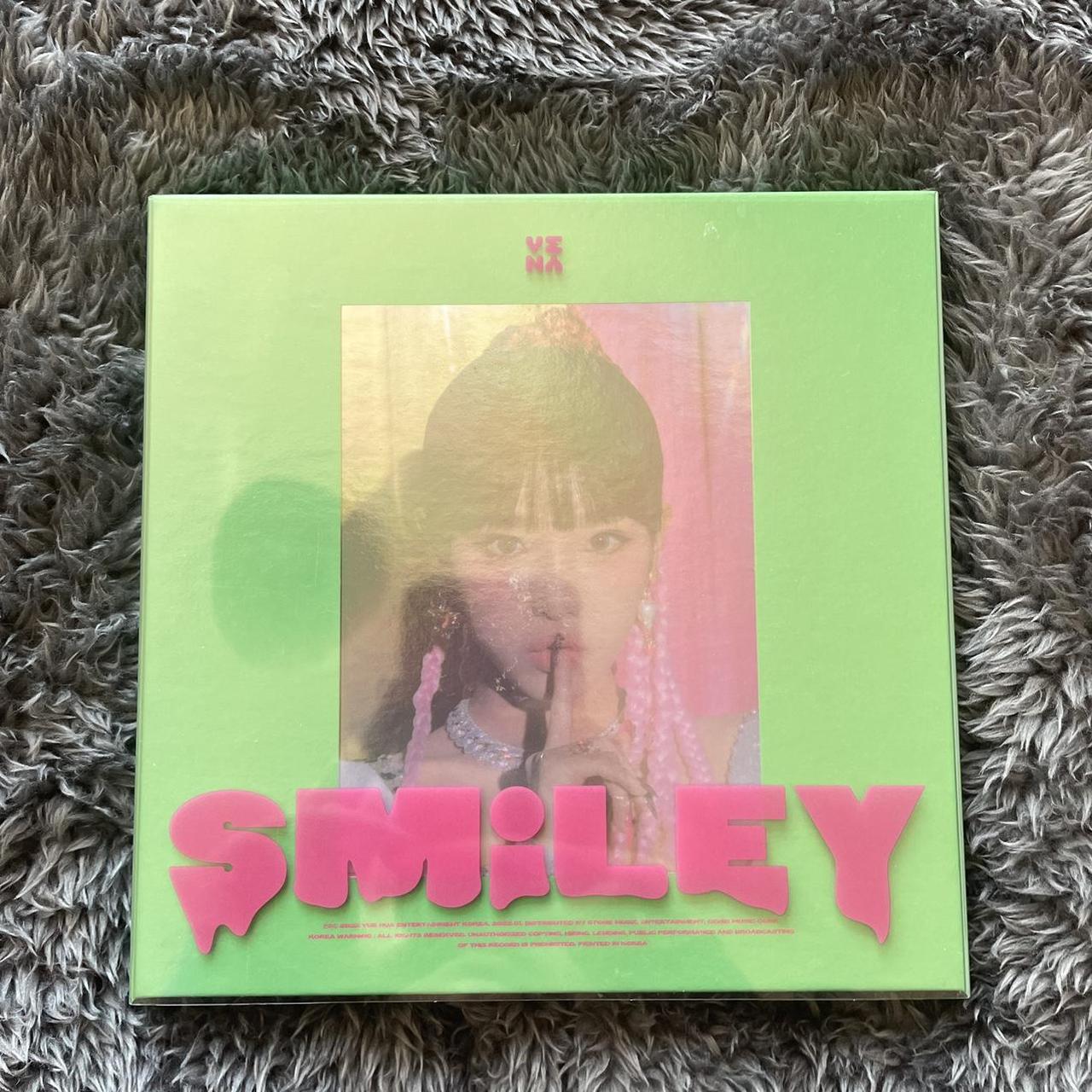 yena smiley album with all inclusions except mini... - Depop