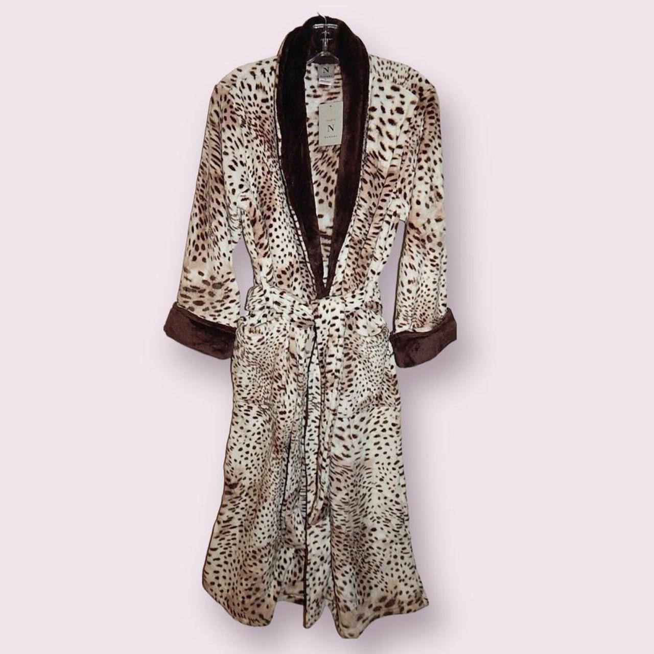 Natori Women's Brown and Tan Robe | Depop