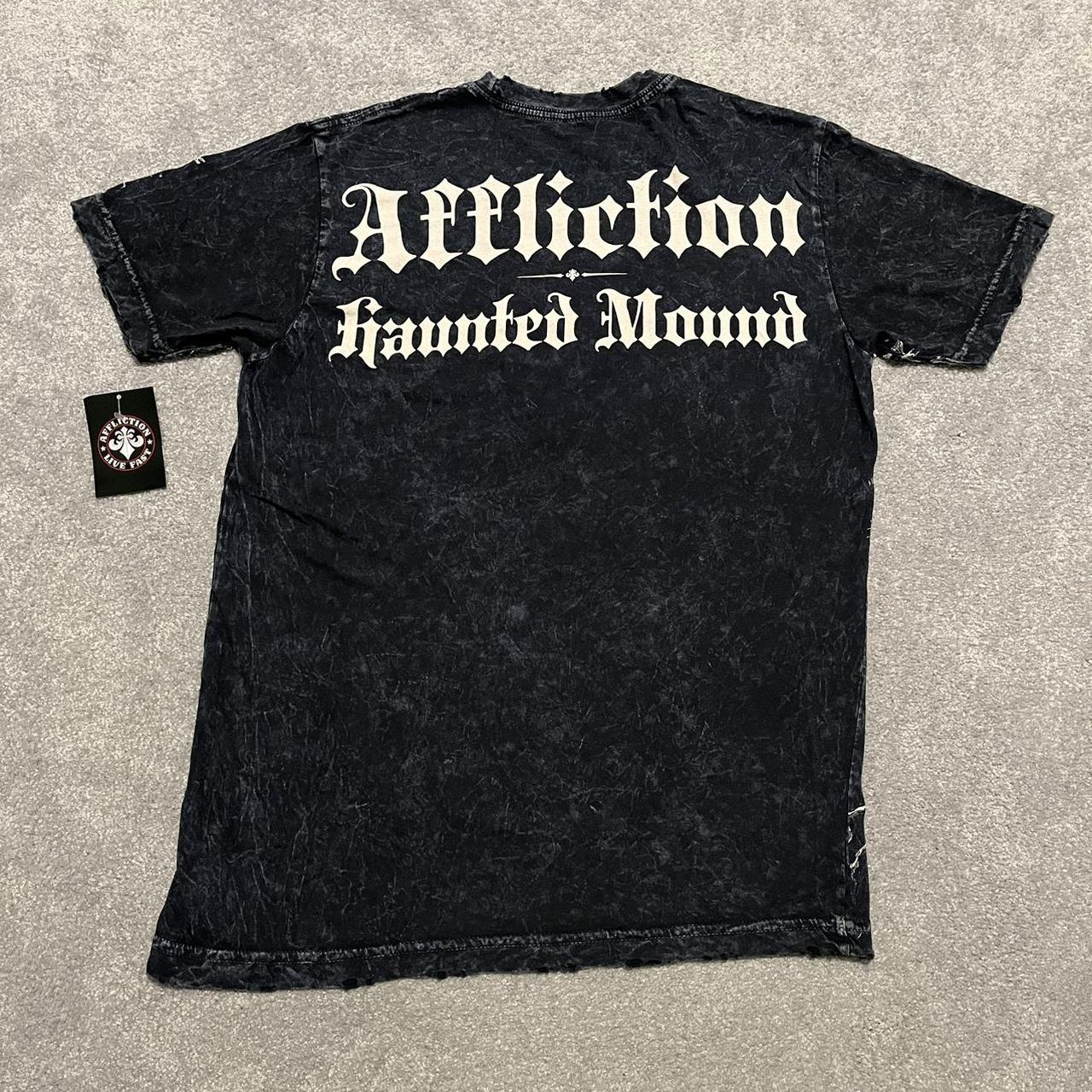 Affliction Haunted Mound Sematary Harold Black Lava... - Depop