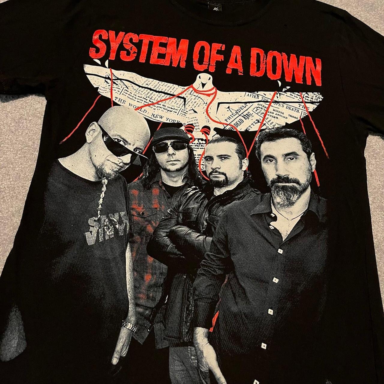Vintage 2000s System of a Down SOAD Members Big... | Depop