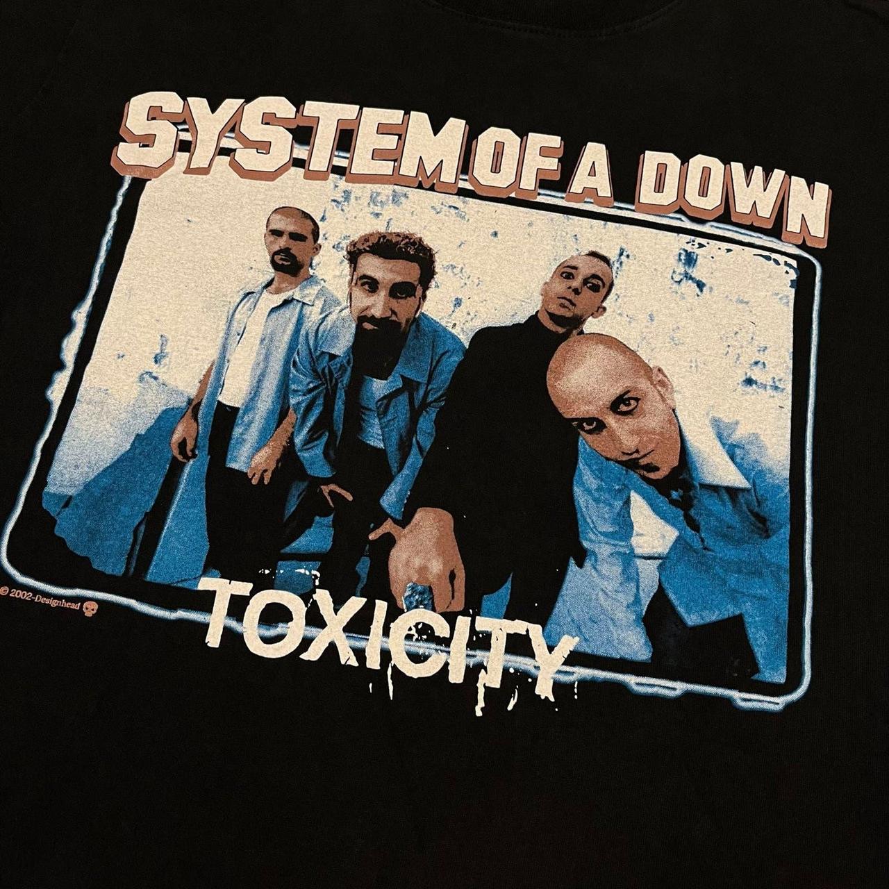 Vintage 2002 System of a Down SOAD Toxicity Album... - Depop