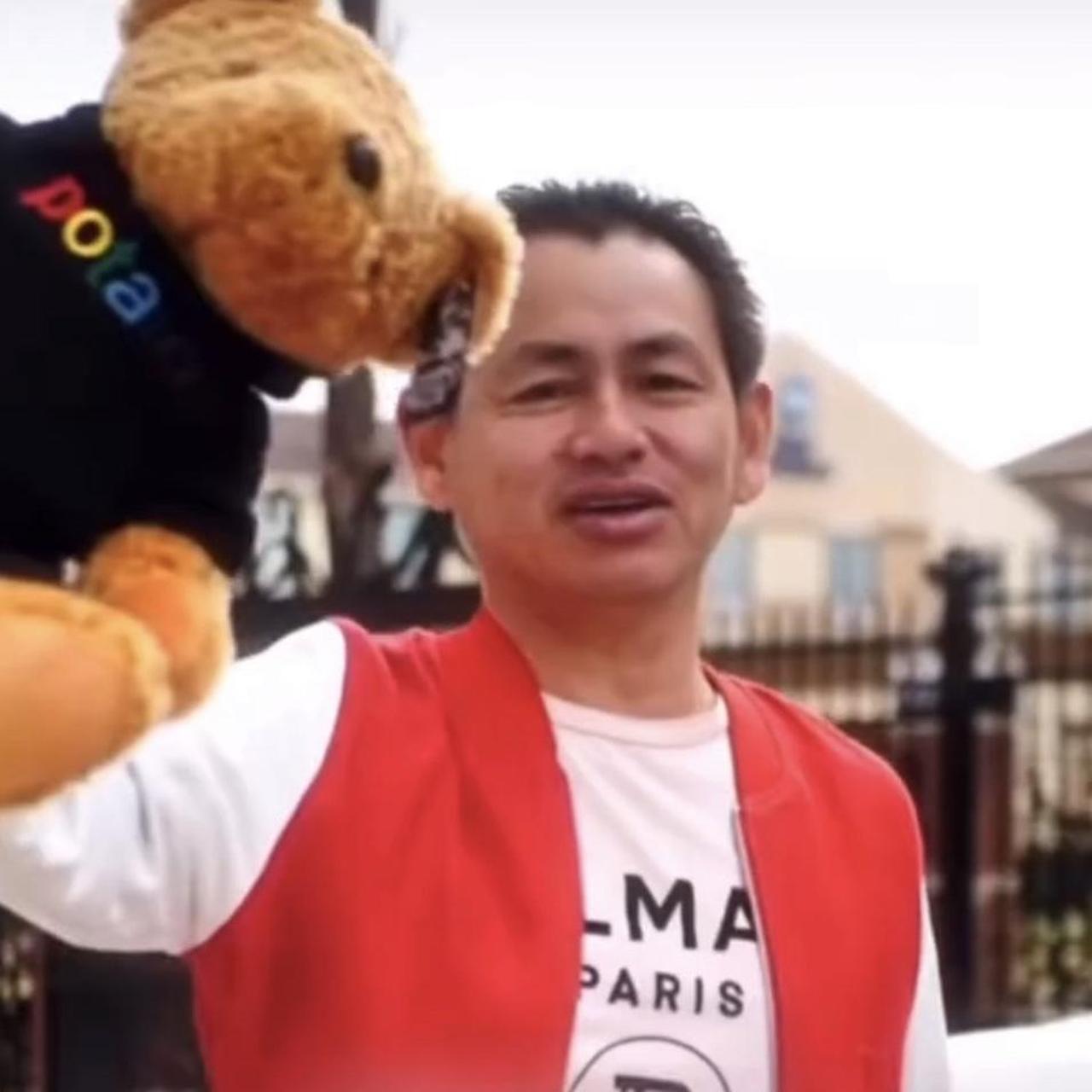 Imran Potato Johnny Dang Talking Teddy Bear Stuffed... | Depop