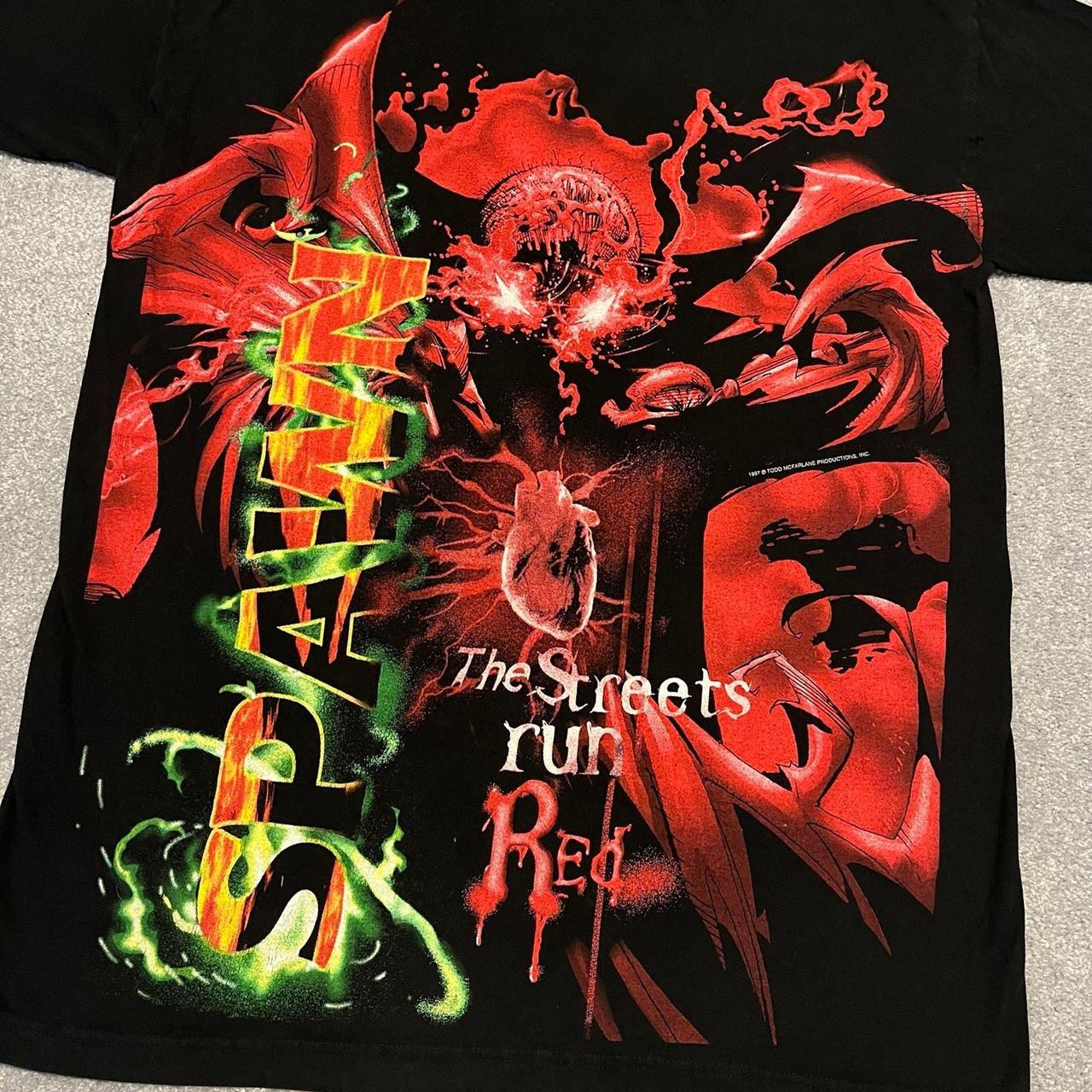 Vintage 1997 Spawn The Streets Run Red All Over... | Depop