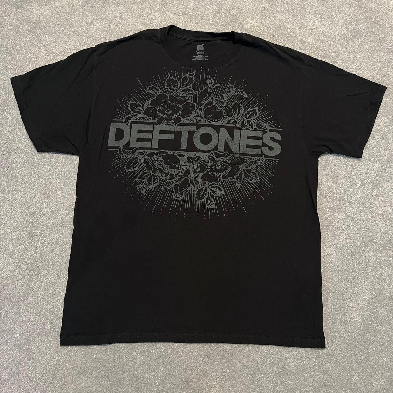 Vintage 2000s Deftones Roses Flowers Nu Metal Tour... - Depop