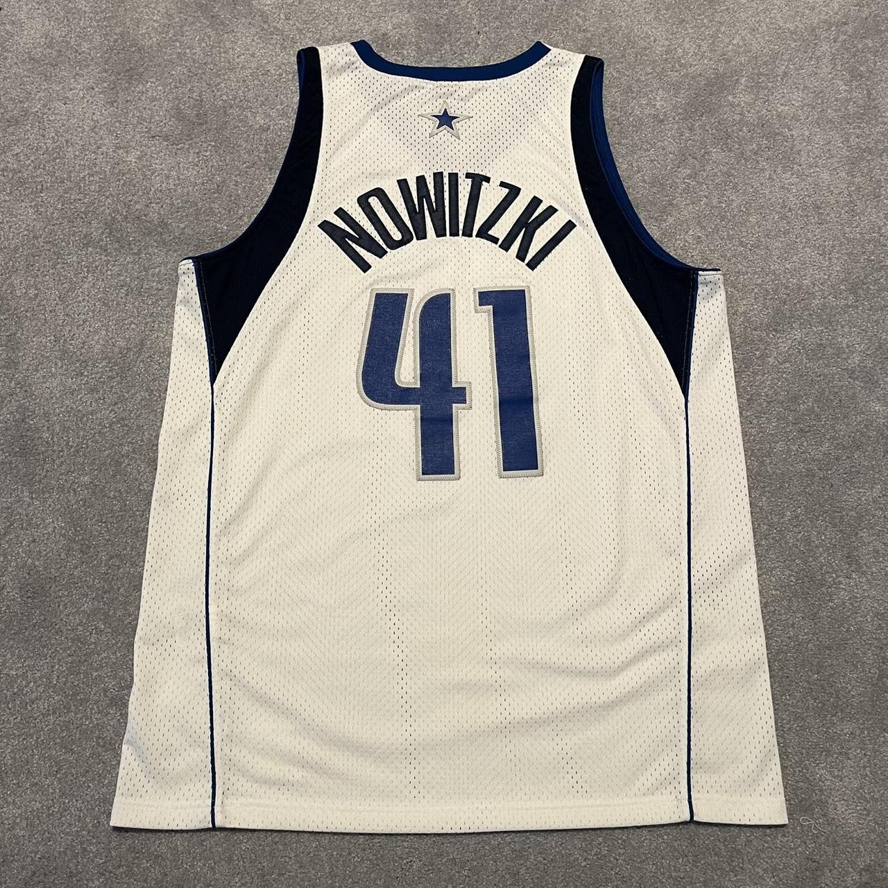 Vintage 2000s Nike Dirk Nowitzki Dallas Mavericks... | Depop