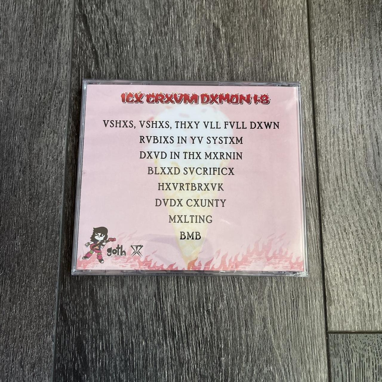 SpookyLi x SpaceGhostPurrp Ice Cream Demon 1.8 CD... | Depop