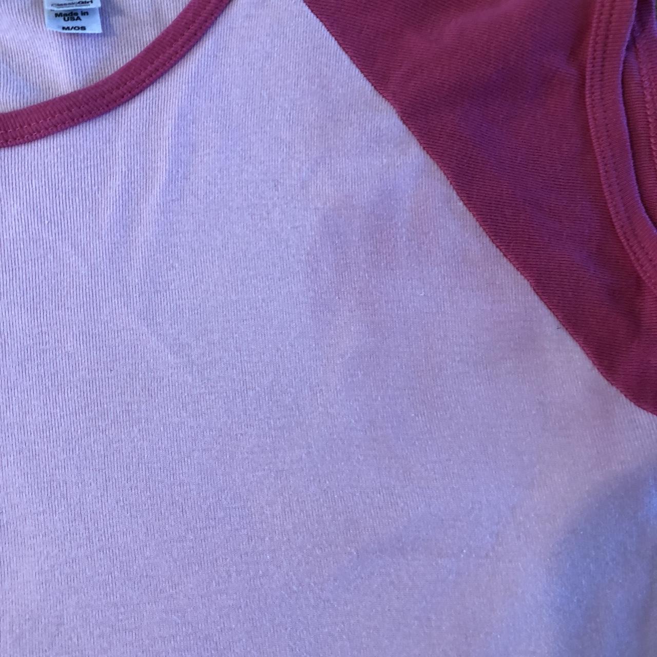 Vintage baby ringer tee by American Apparel and used... - Depop