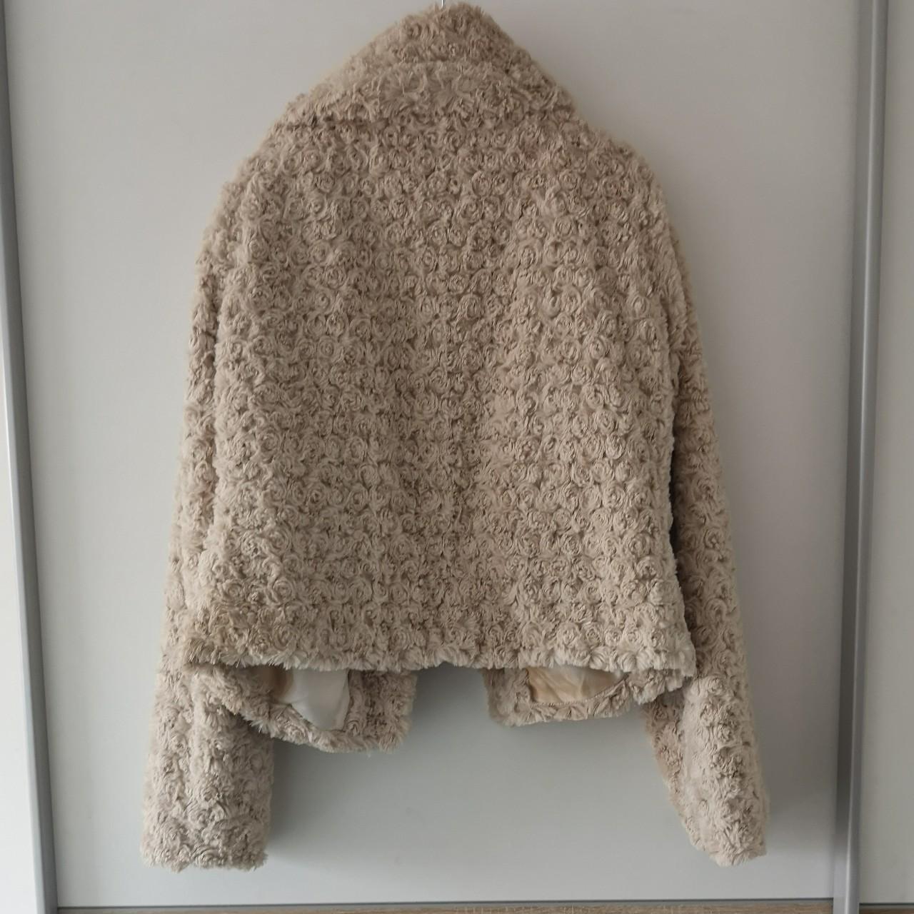 Blue Monkey Designer Jacket with pockets Size Medium... - Depop