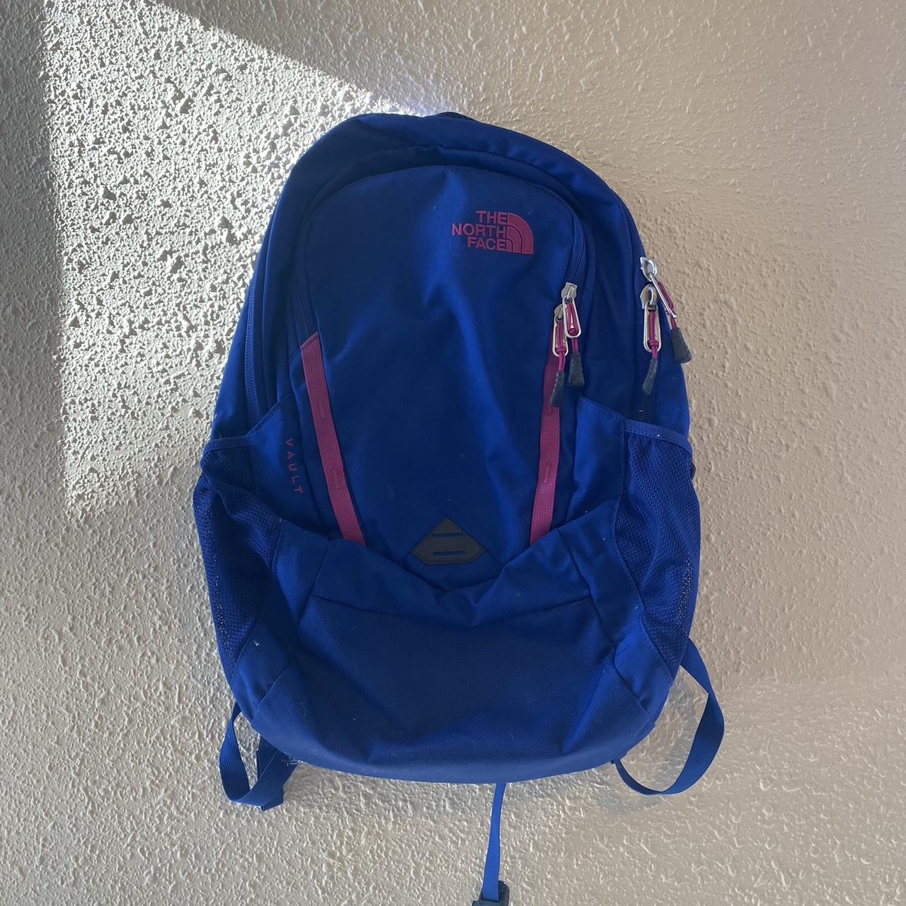 North face backpack. Lightly used, no flaws - Depop