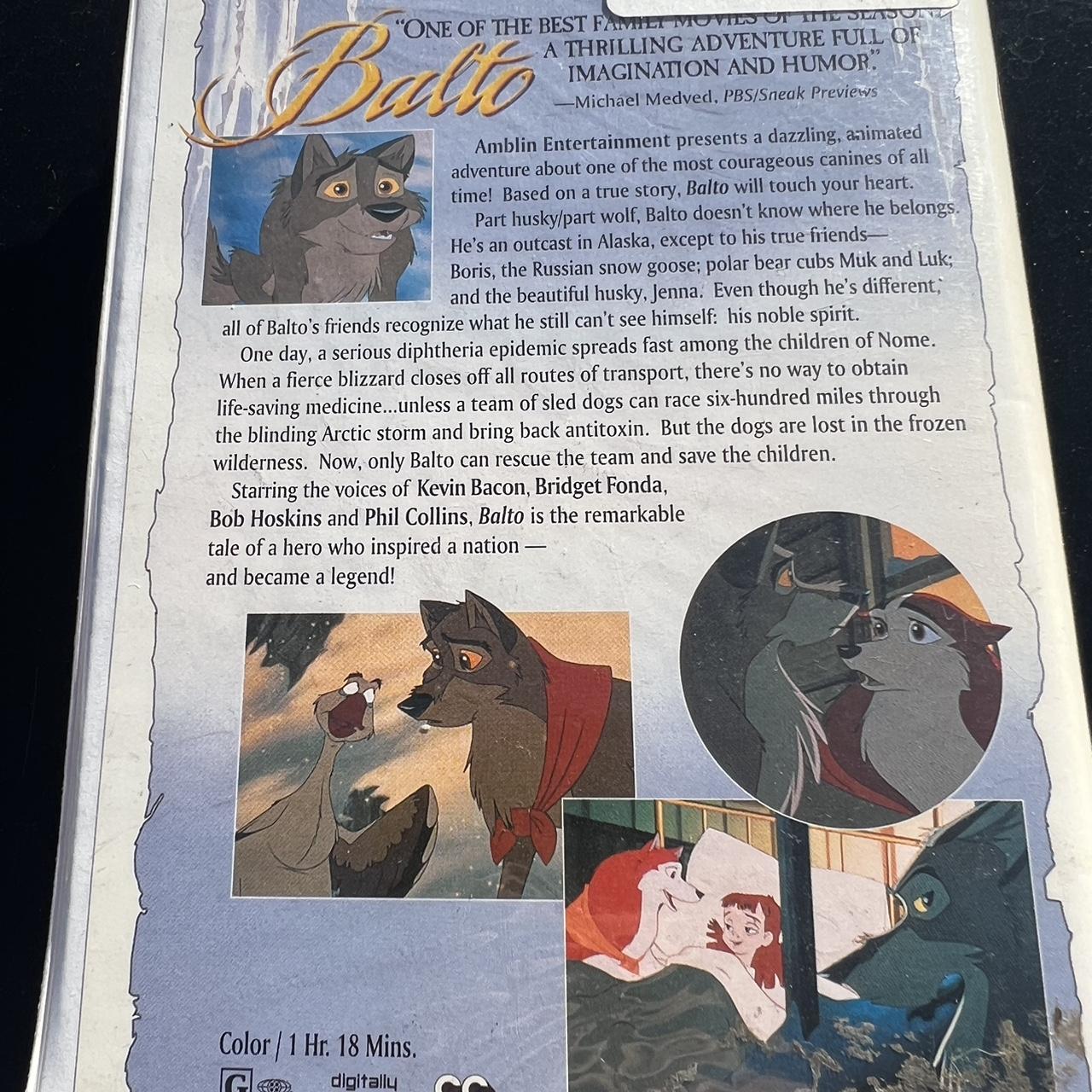 1995 Balto VHS Tape movie 1995! #vhs #vhstape... - Depop