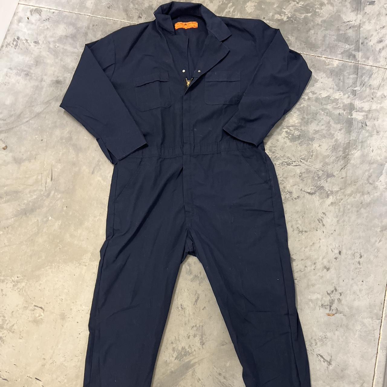 80s Vintage mechanic coveralls Size XL RG 80s! #ykk... - Depop