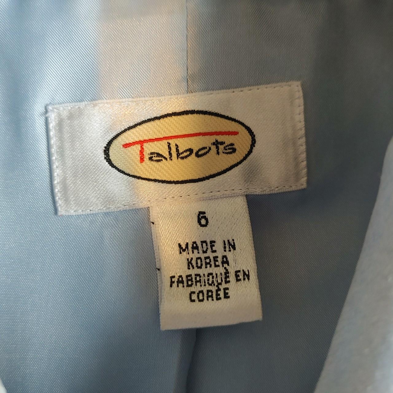 perfect condition powder blue suede Talbots jacket.... - Depop