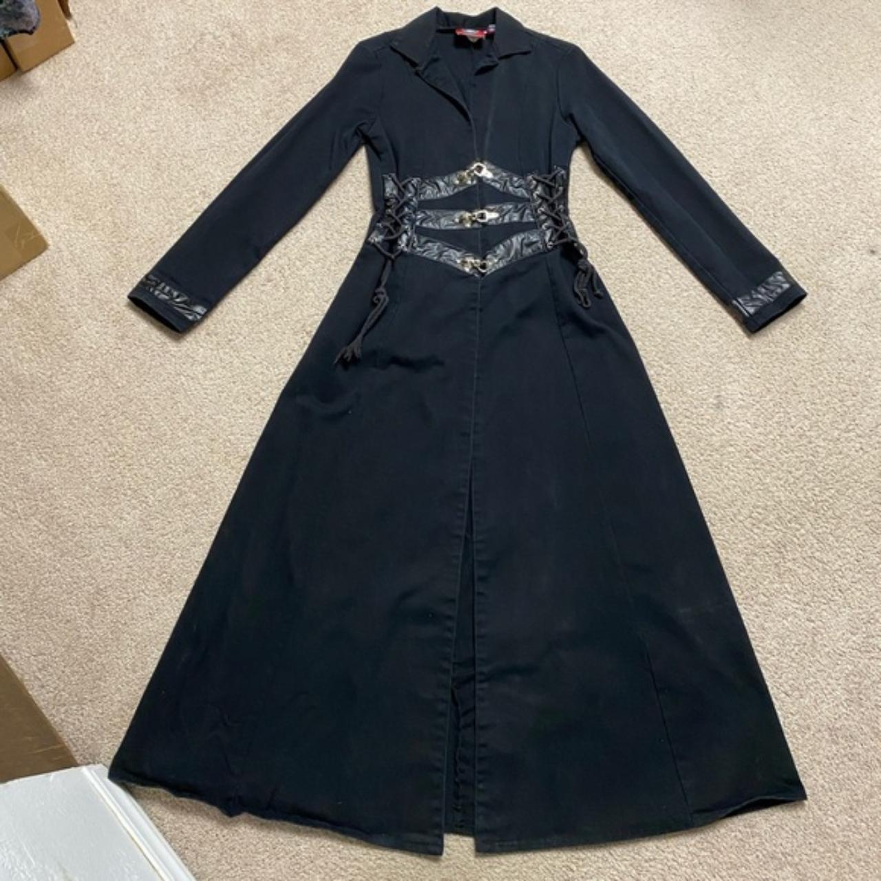 Hot Topic Red Balls on Fire Full Length Lace Up... - Depop