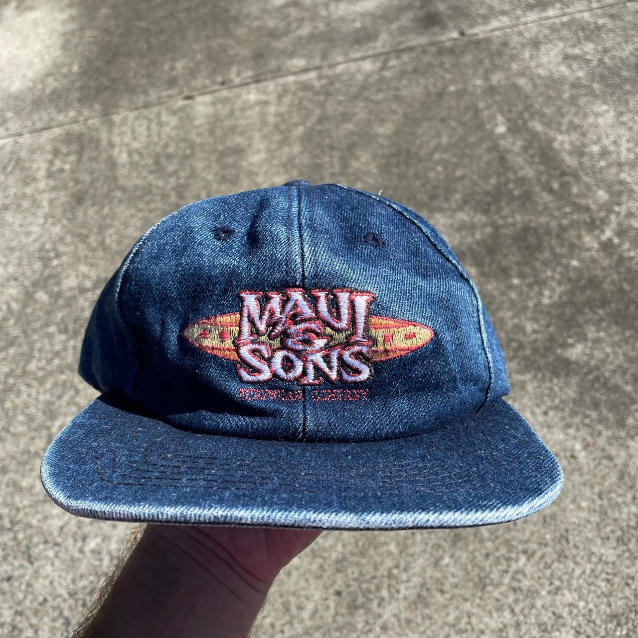 Vintage Maui and Sons Hat - sick 90’a piece -... - Depop