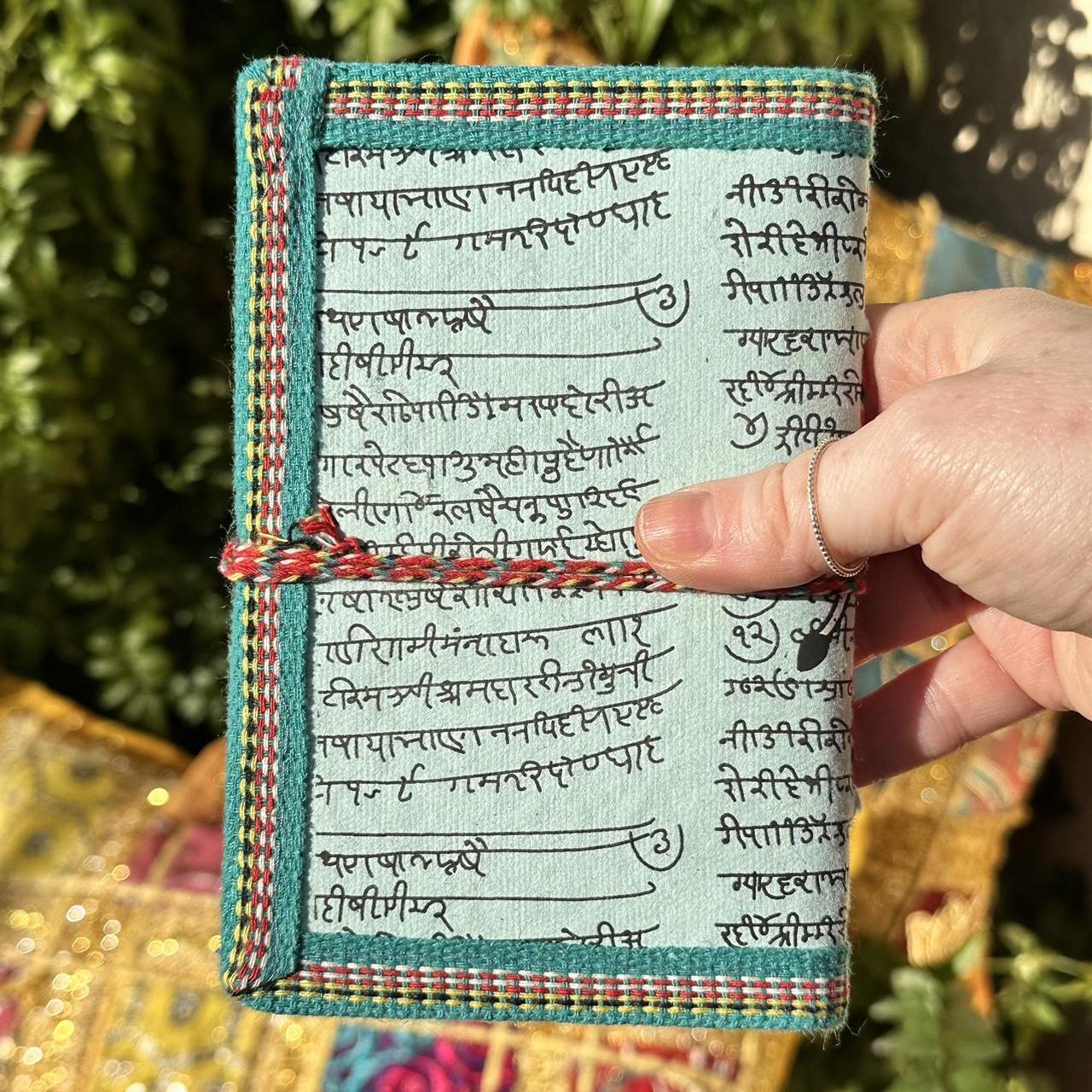 Beautiful handmade journal from India with Lokta... - Depop