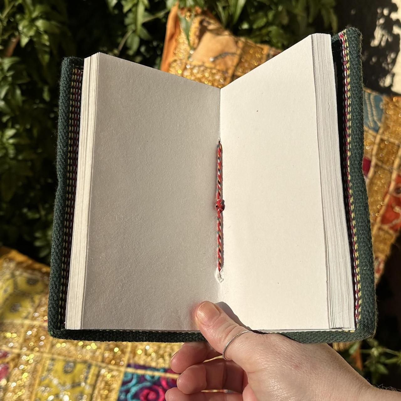Beautiful handmade journal from India with Lokta... - Depop