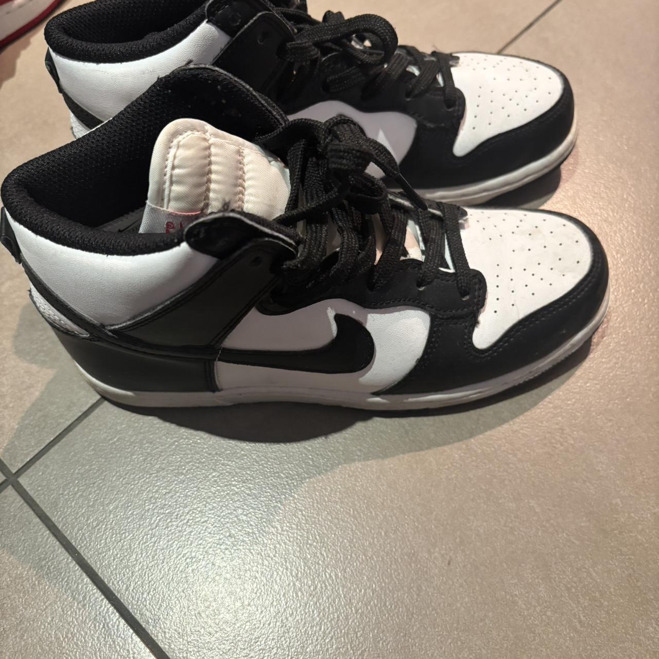 nike dunk panda highs size 3Y | Depop