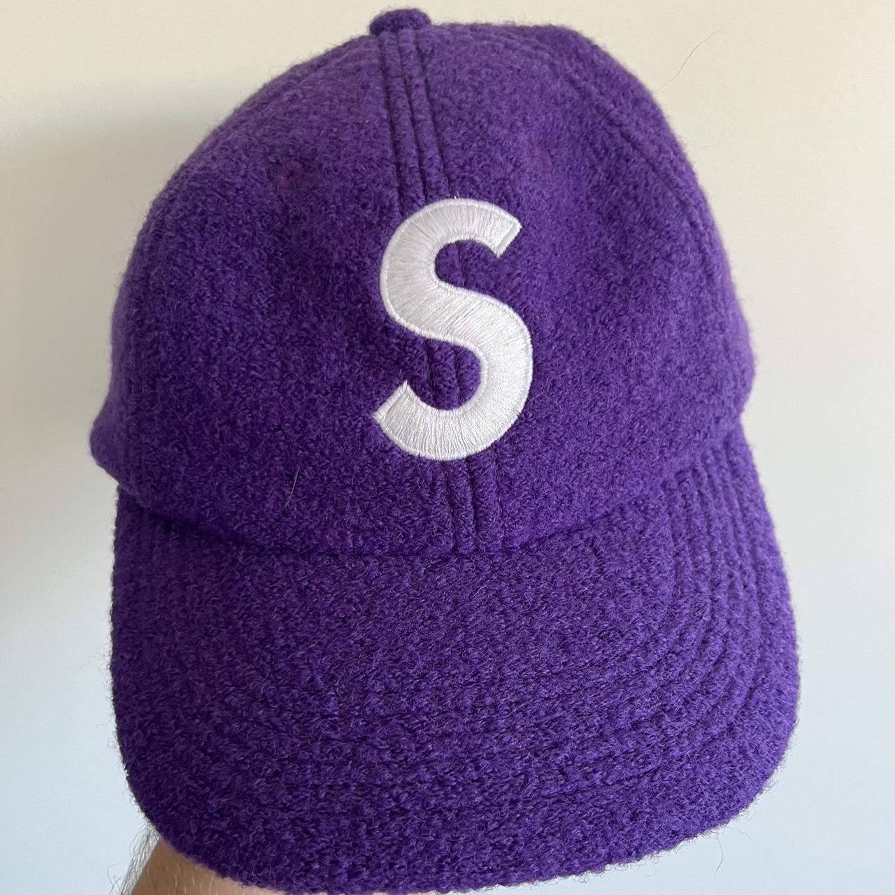 Supreme S logo hat Purple Got this on waves with a... - Depop