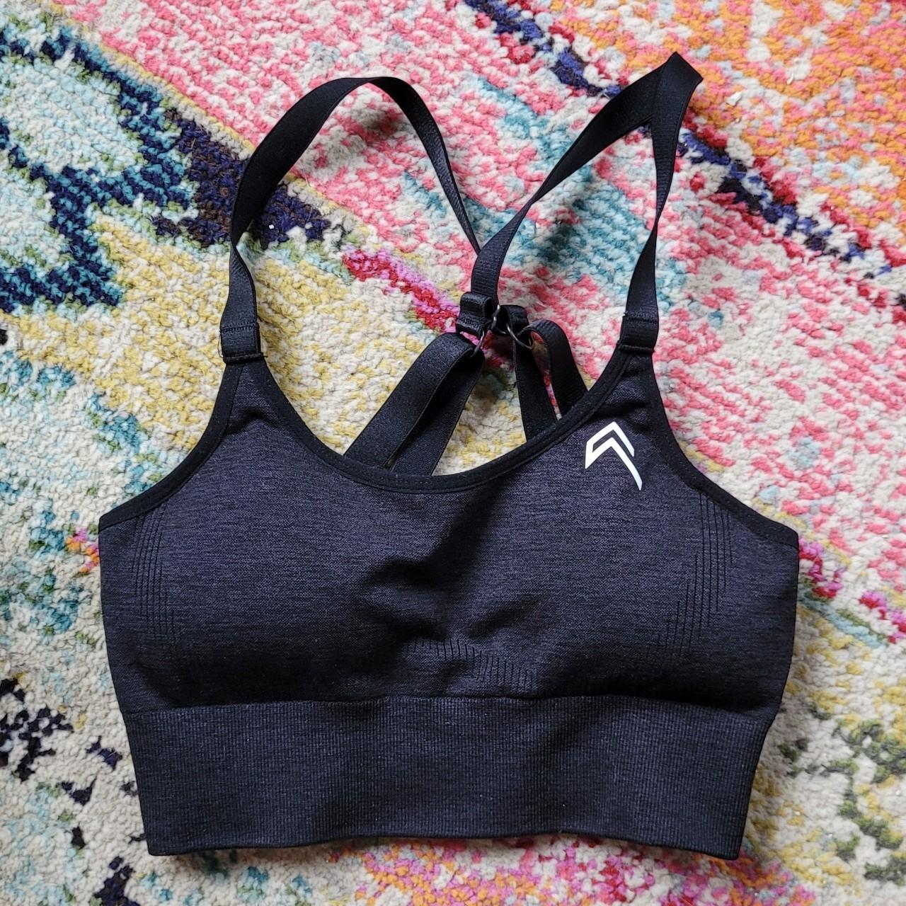 Black Oner Active sports bra in size XS. The tag has... - Depop