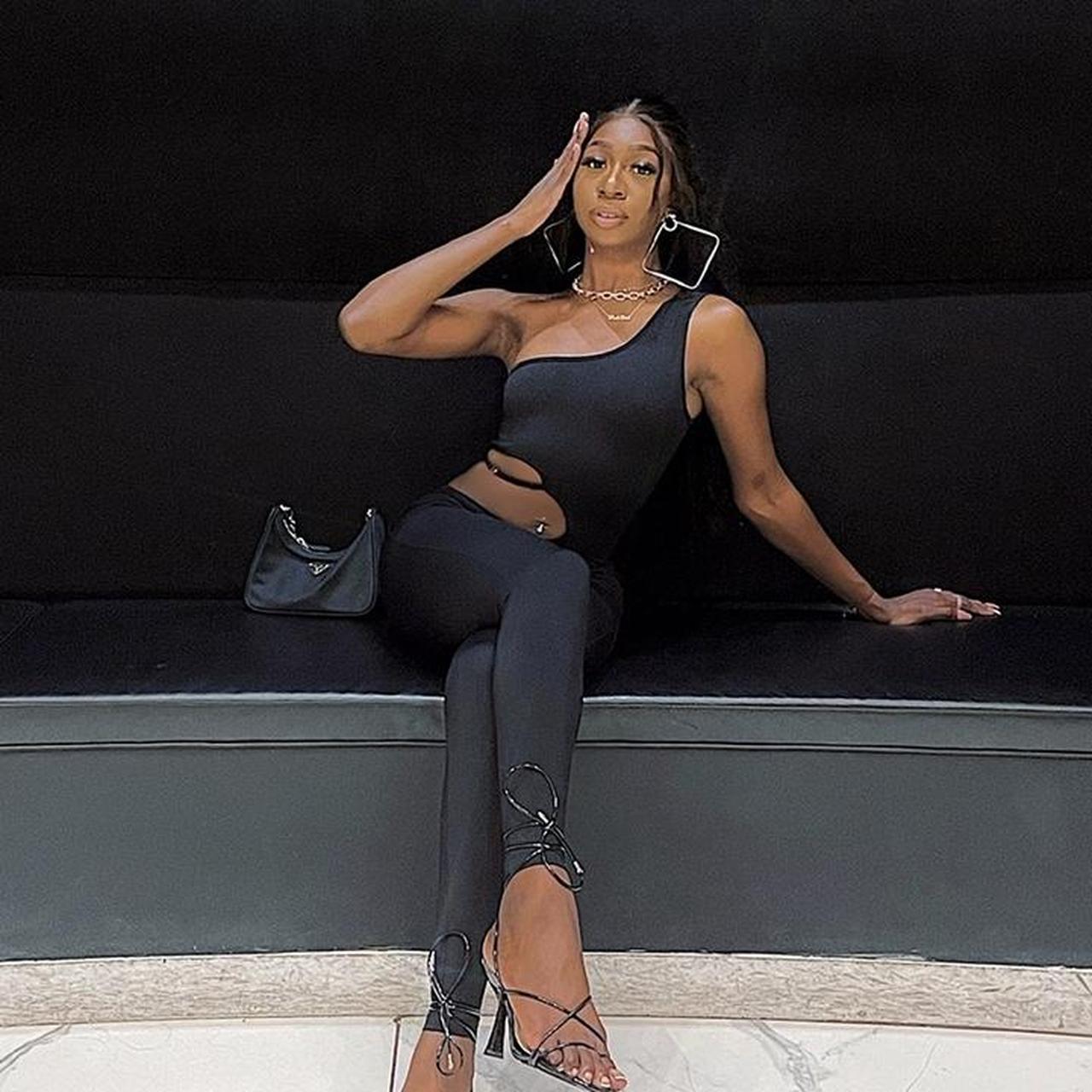 The Kript Women's Black Jumpsuit | Depop