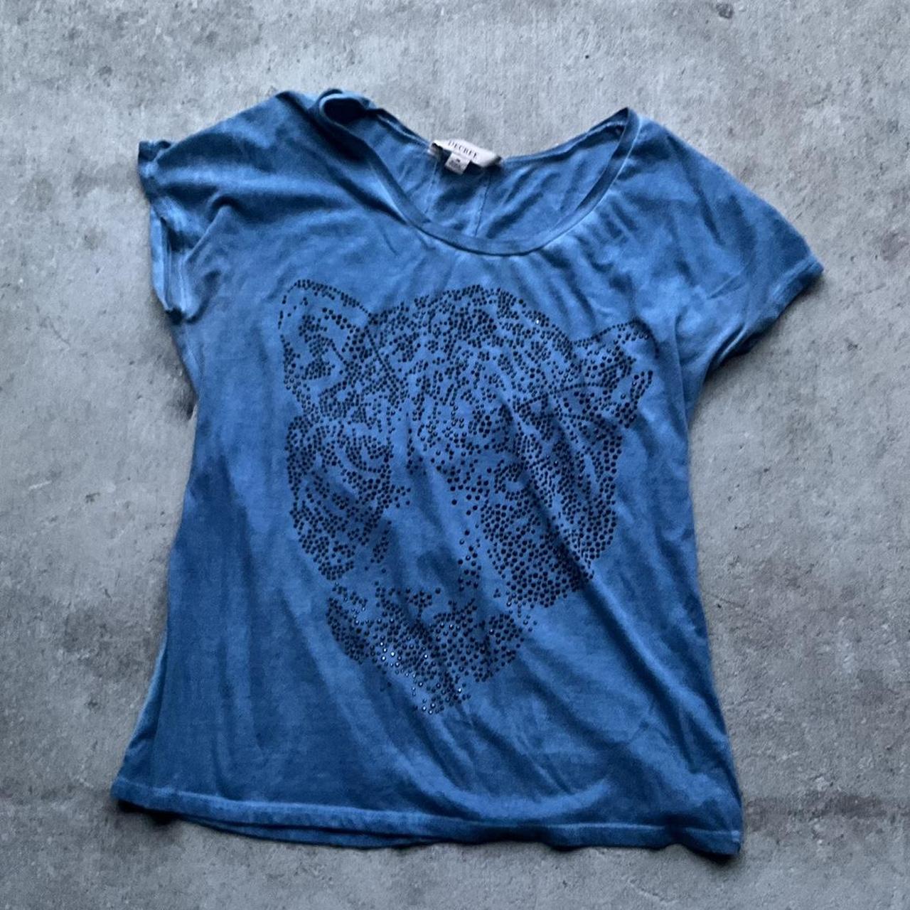 Mcbling tiger shirt Size medium Decree Size large - Depop