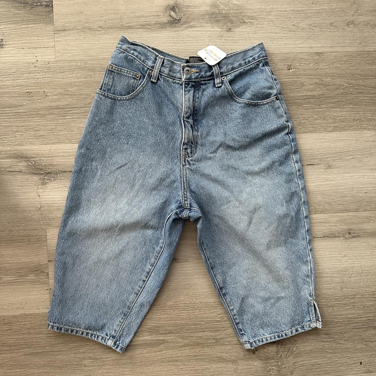 Vintage Route 66 Jorts Size 7/8 measurements 13... - Depop
