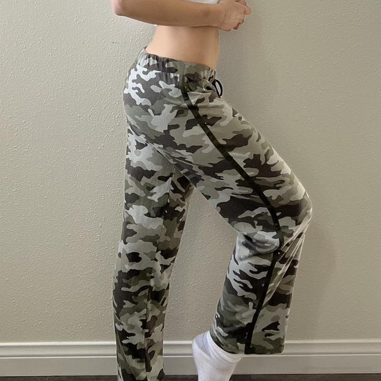 Super soft & cozy camouflage sweats with adjustable... - Depop