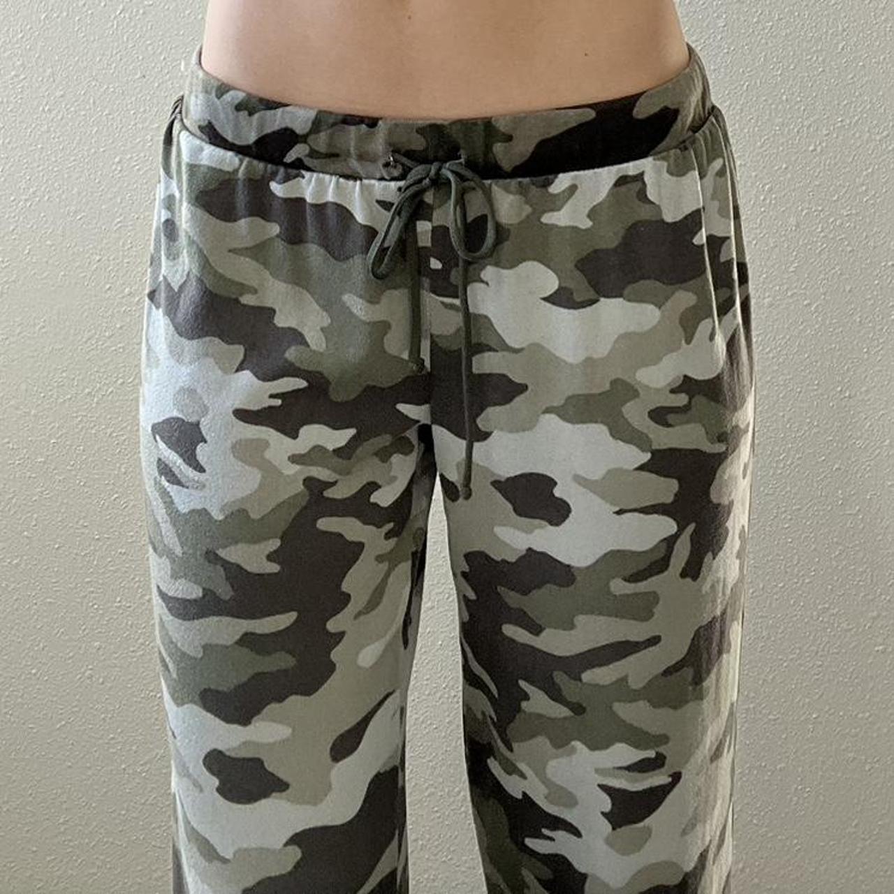 Super soft & cozy camouflage sweats with adjustable... - Depop